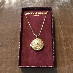 Lucky Brand Jewelry | Nwt Silvertone Coin Necklace | Poshmark